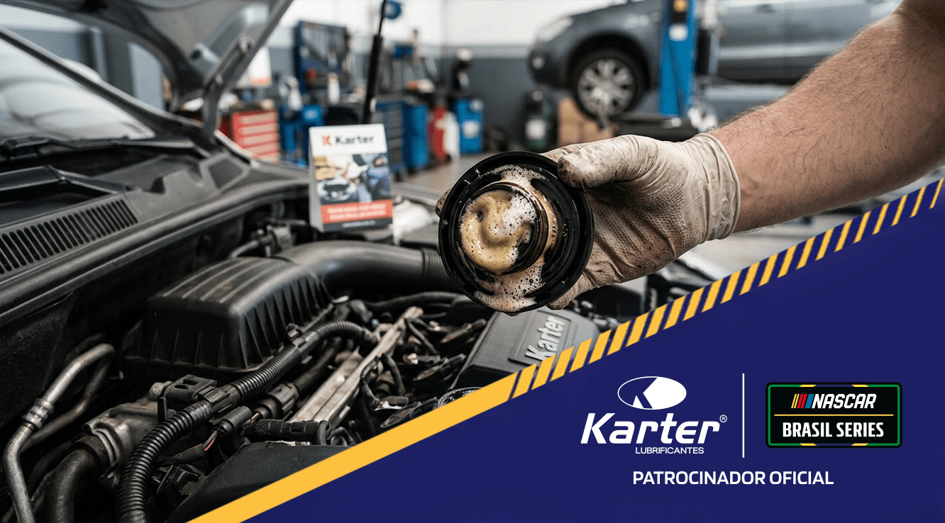 Espuma no óleo do motor: Qual a causa ? - Karter Lubrificantes